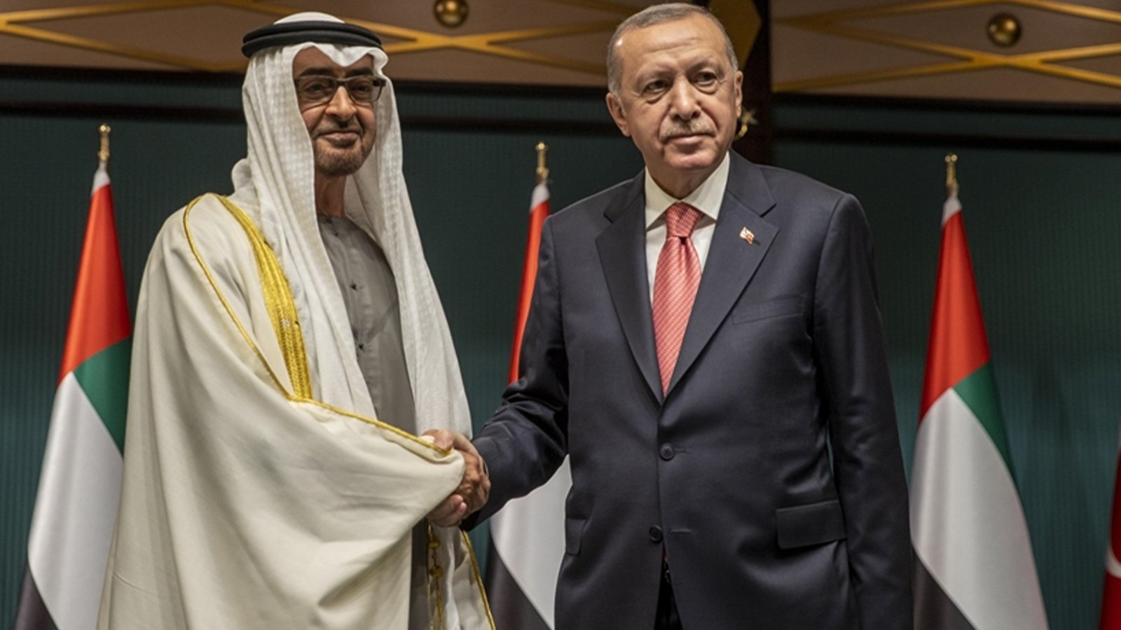 الرئيس التركي يشكر بن زايد لاطمئنانه على وضعه الصحي - تركيا بالعربي